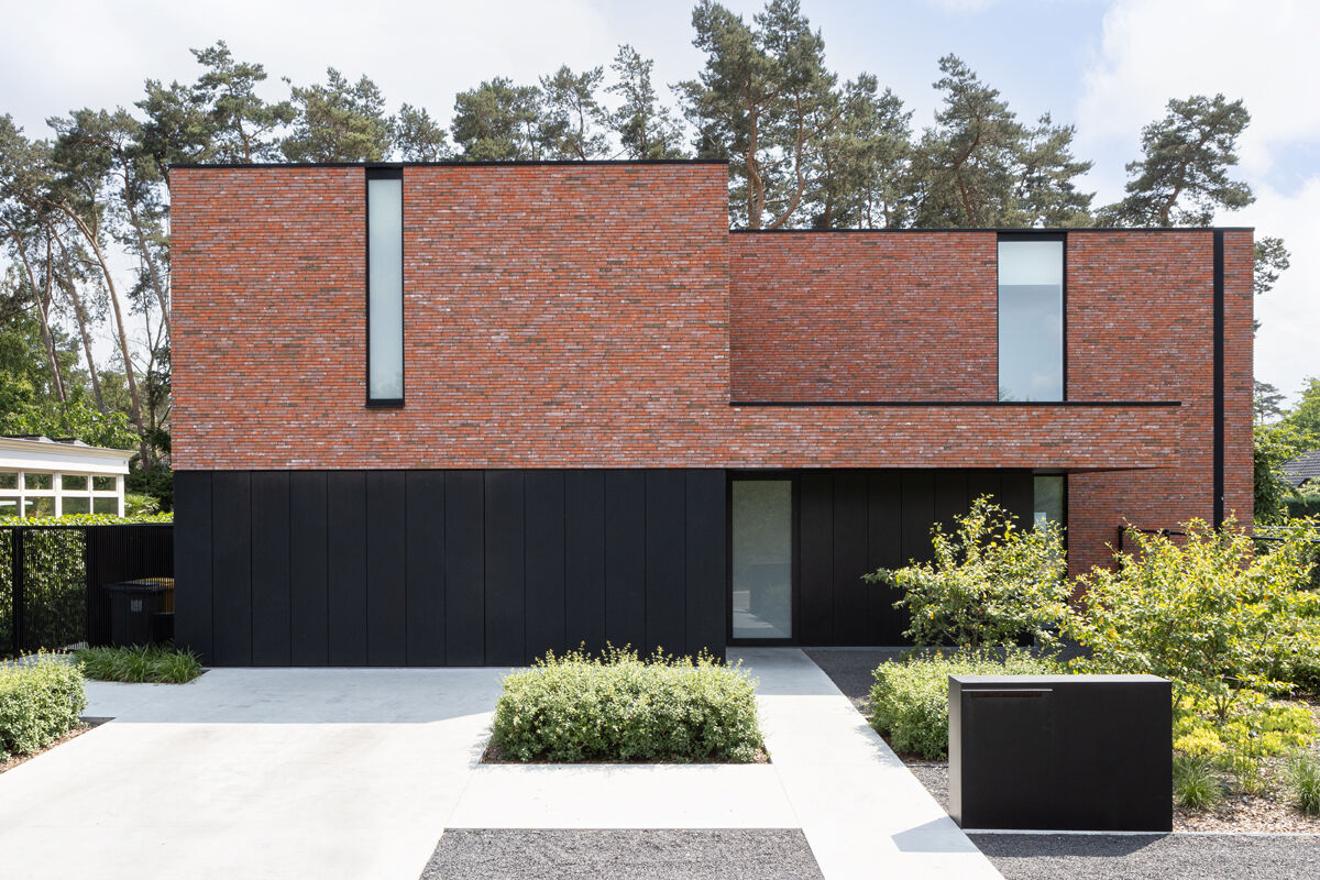 Strangpress-Klinker BK-107-225-ModF (Modulformat-Klinkerstein (ModF)) rot bunt